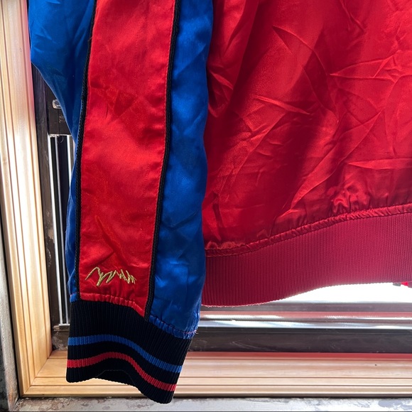 COOGI | Jackets & Coats | Vtg Coogi Mens Tiger Embroidered Red And Blue ...